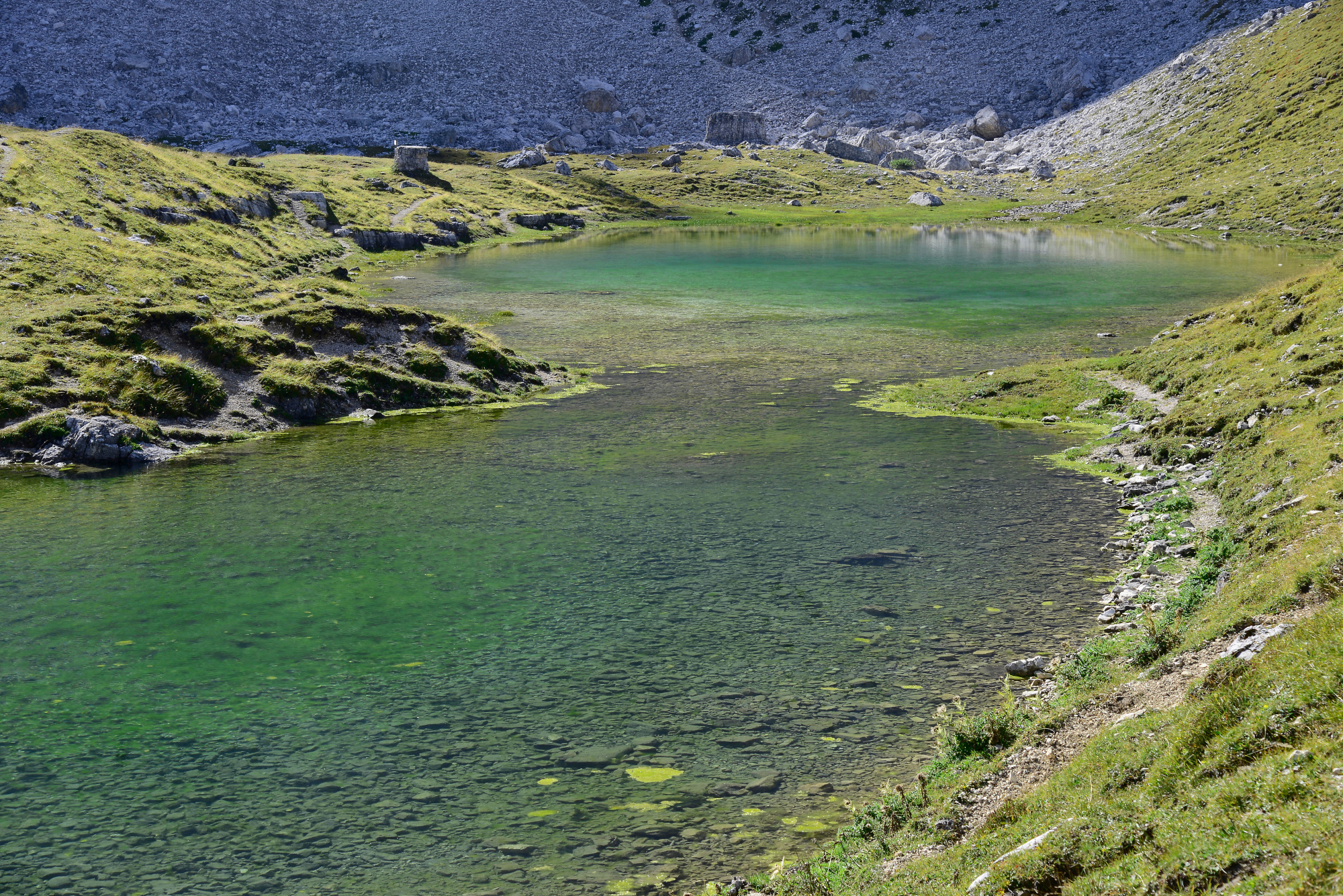 Lake Where The Rienz Has Its Source Tre Cime Di Lavaredo Pictures Italy In Global Geography