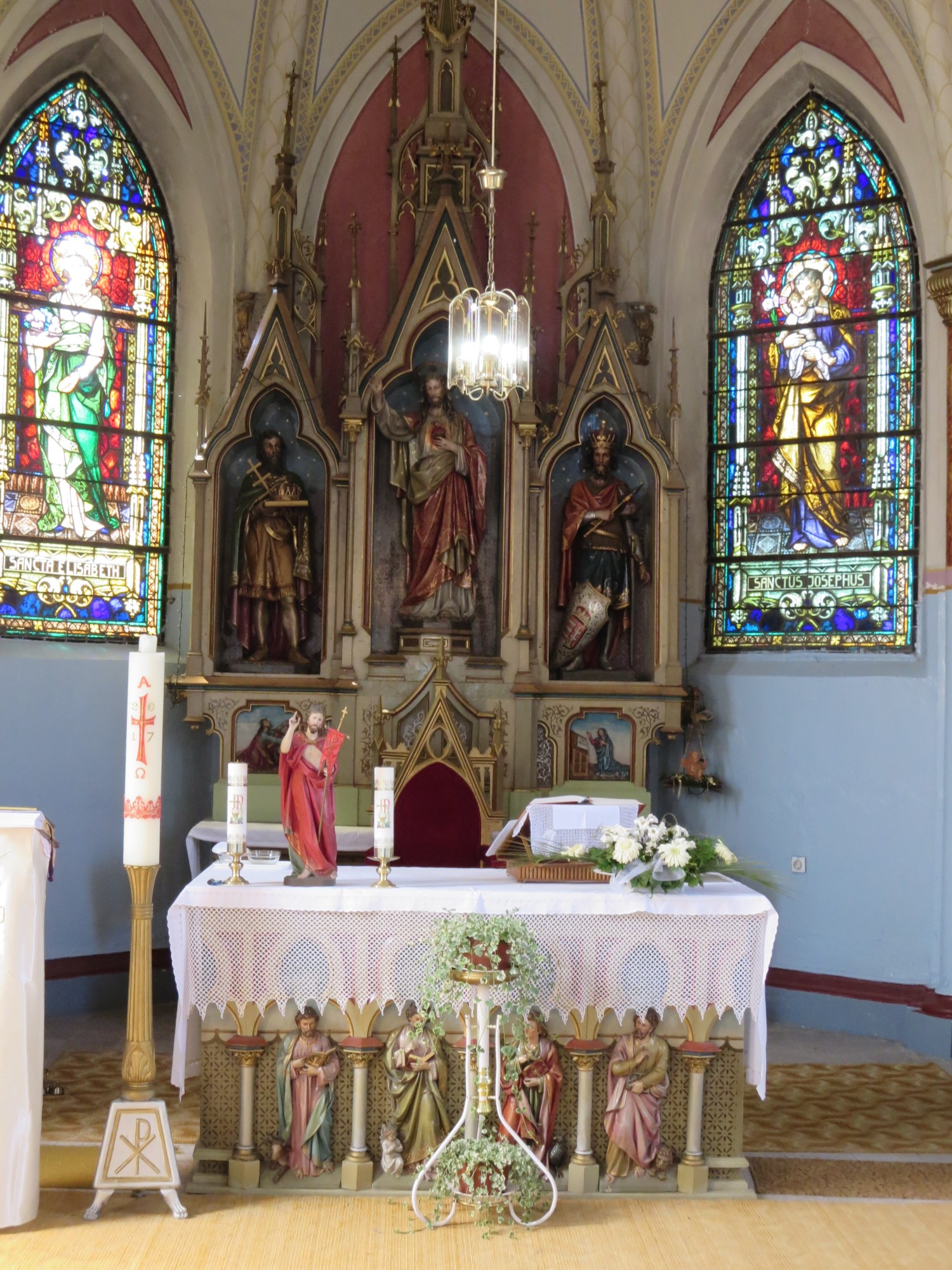 Crvenka Heart Of Jesus Catholic Church Altar Serbia 4 Pictures 